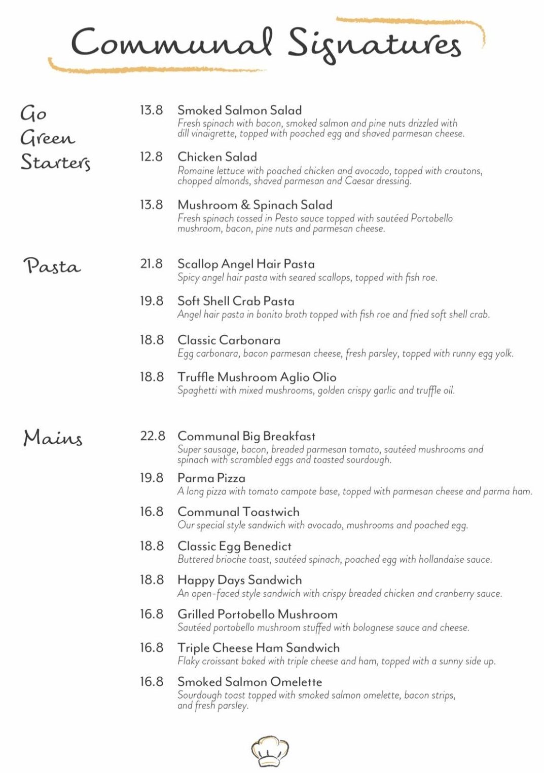 All Day Brunch, Coffee & Signatures @Communal Coffee - ALL ABOUT CITY ...