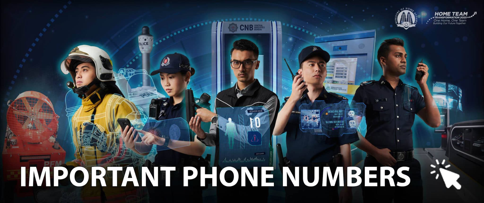 Important Phone Numbers LINK - ALL ABOUT CITY - SINGAPORE
