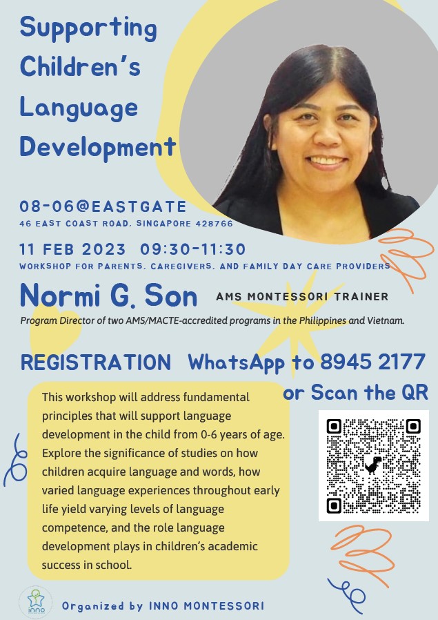 Parents Workshop - Supporting Children’s Language Development - ALL ...