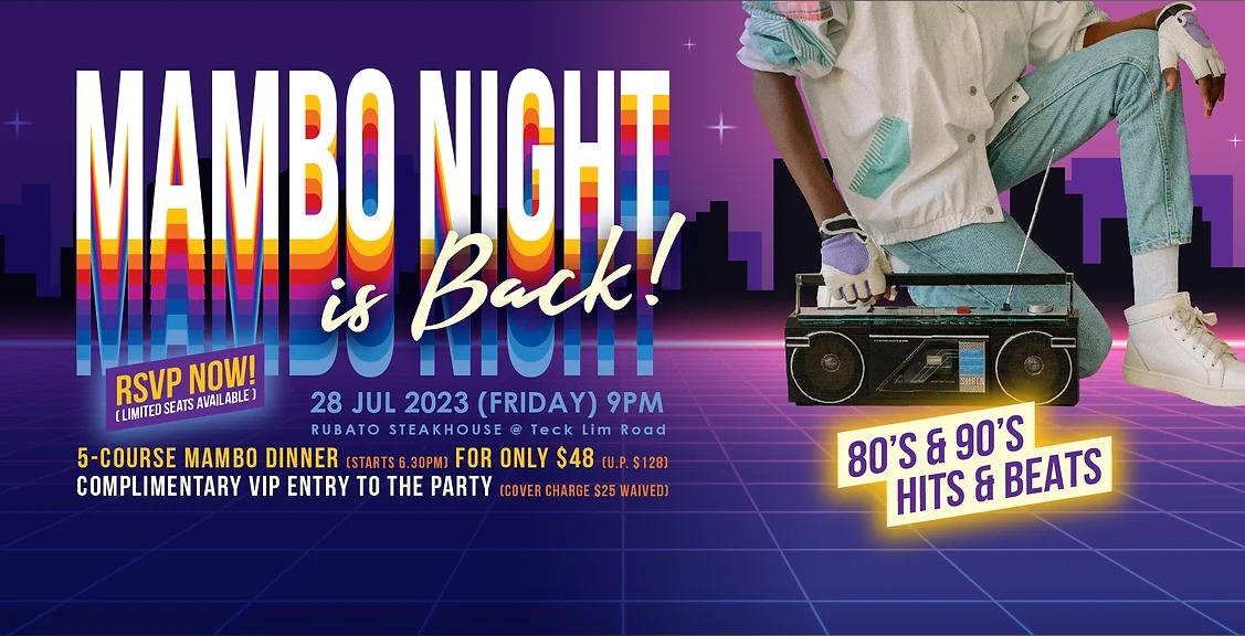 Mambo Night by Rubato Teck Lim - ALL ABOUT EVENTS