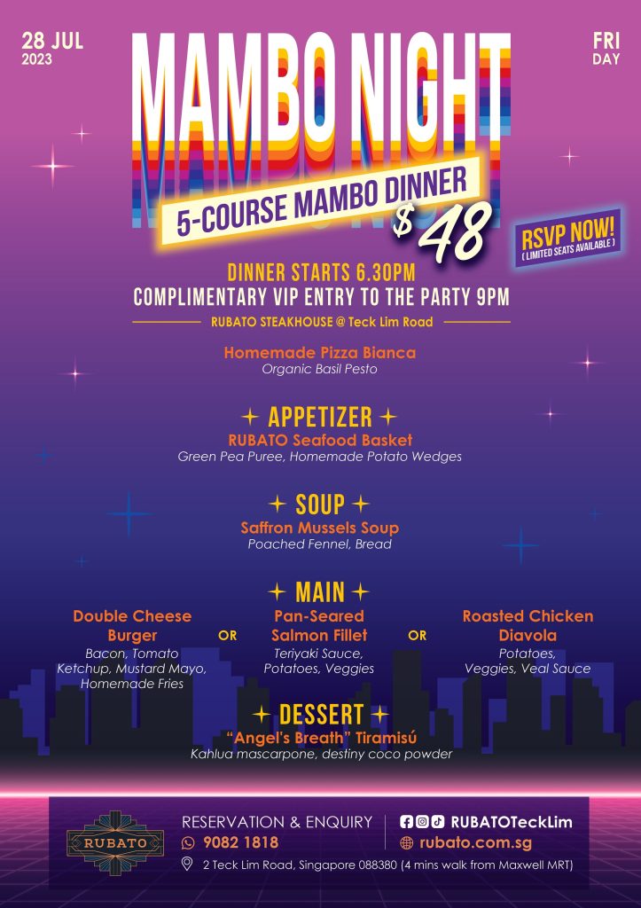 Mambo Night by Rubato Teck Lim - ALL ABOUT EVENTS