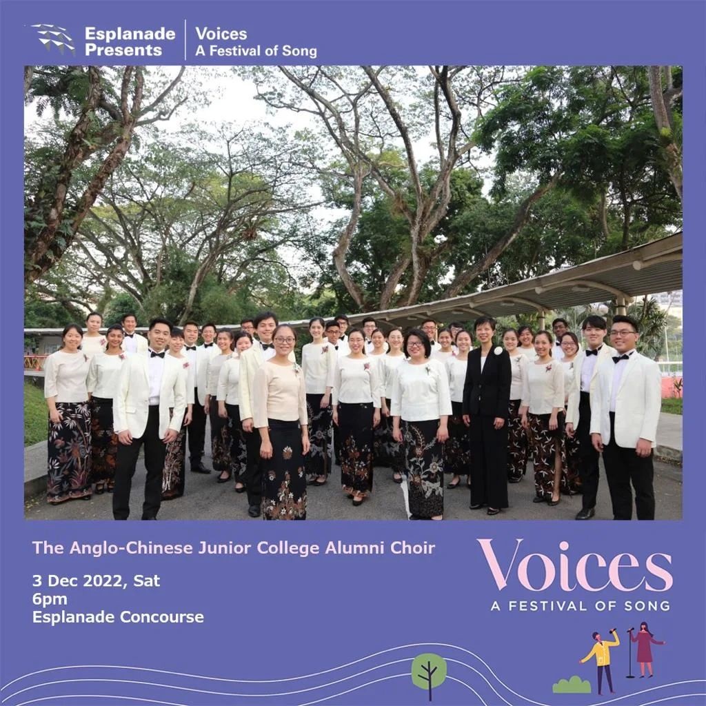 The Anglo-Chinese Junior College Alumni Choir - ALL ABOUT EVENTS